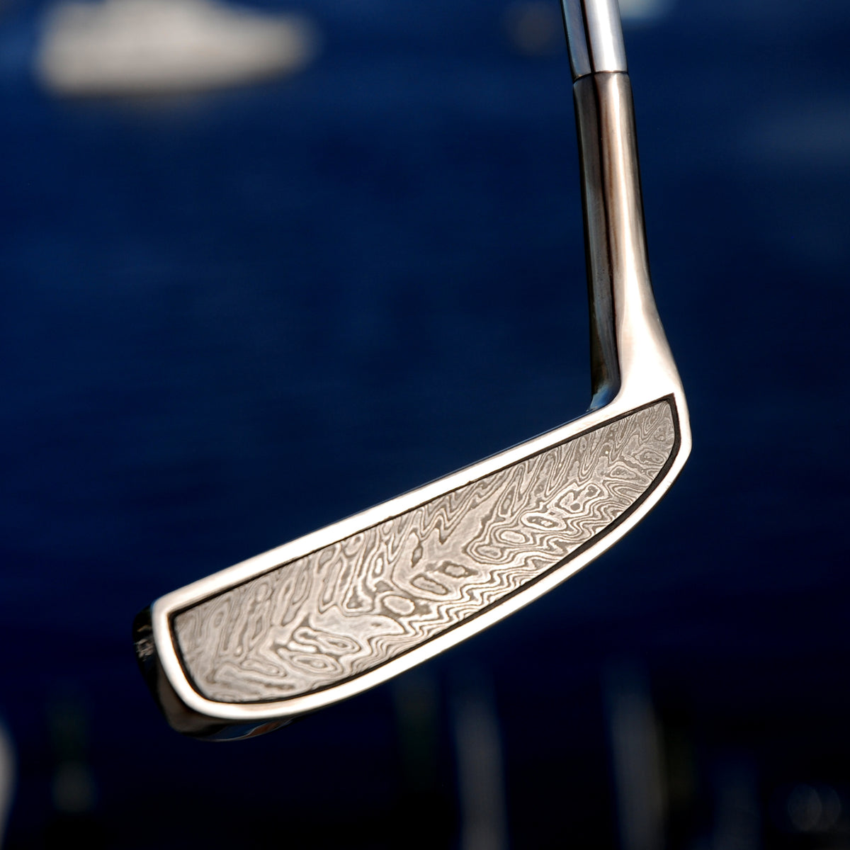 Damascus Steel Faced McCoy – National Custom Putters