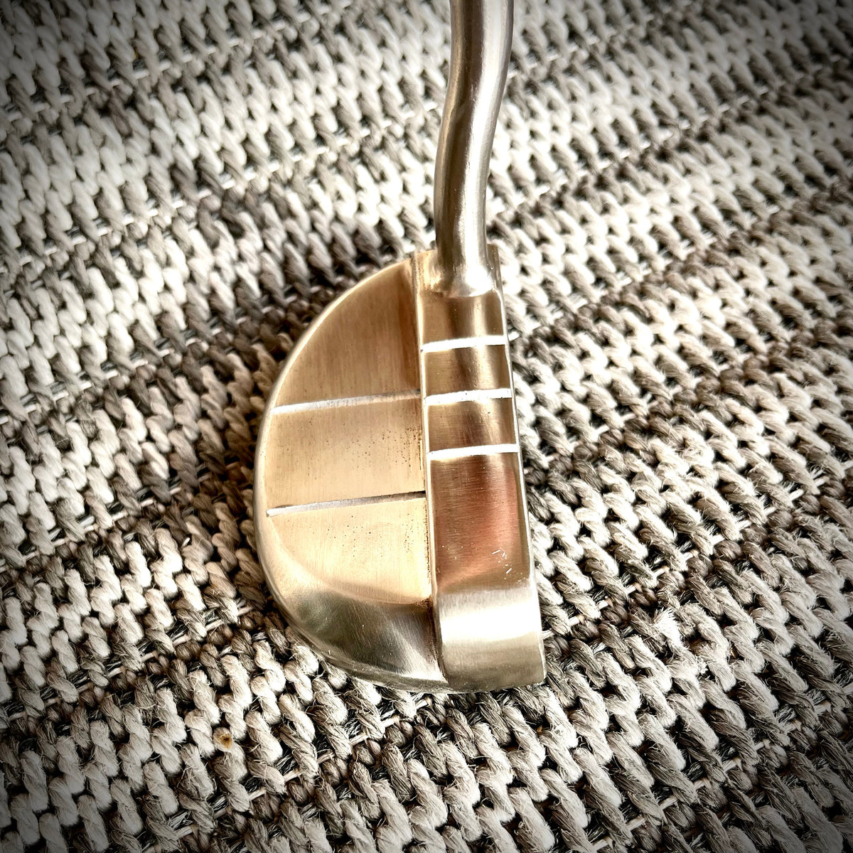 Damascus Steel Faced McCoy – National Custom Putters